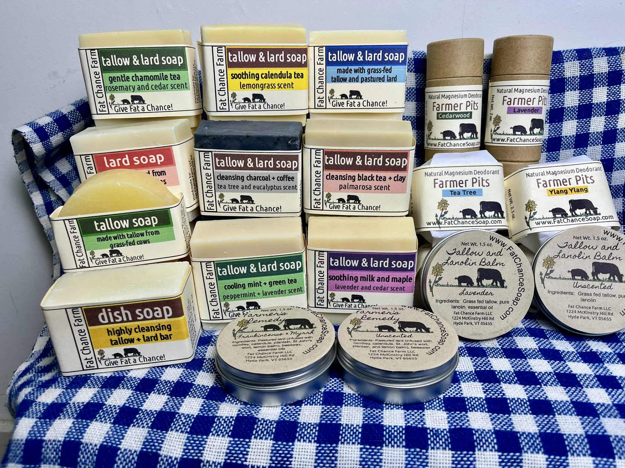 Soap, Salve and Deodorant – Fat Chance Farm
